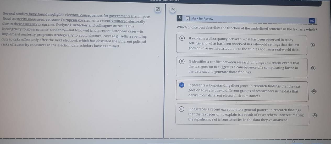 Solved: Several studies have found negligible electoral consequences for governments that impose ...