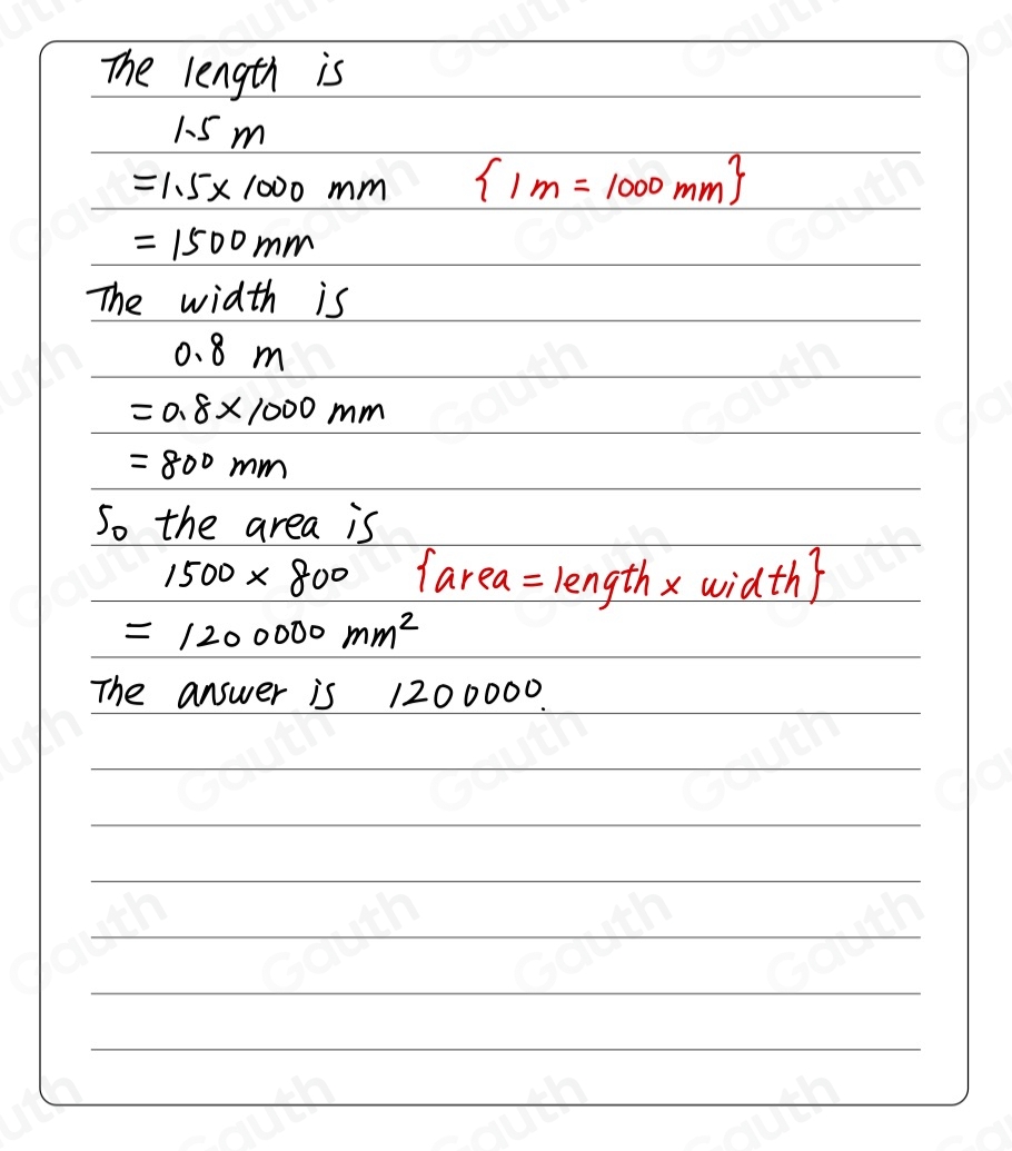 Solved: A rectangular board is 1.5 meters long and 0.8 meters wide.ts ...