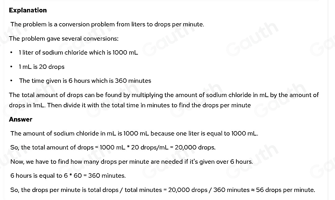 solved-your-patient-is-prescribed-one-litre-of-sodium-chloride-0-9