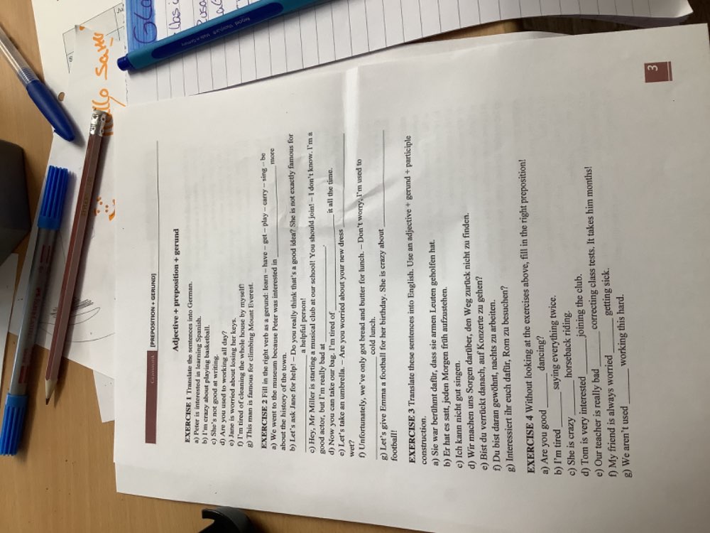 Gelöst:Comasrhl [PREPOSITION + GERUND] Adjective + preposition + gerund ...