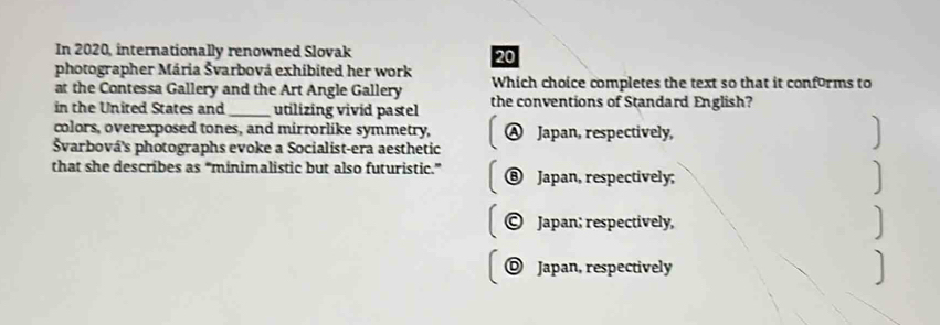 แก้ไขแล้ว:In 2020, internationally renowned Slovak 20 photographer ...