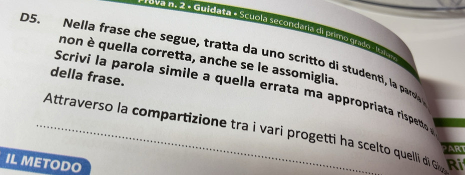Risolto:Tova n, 2 • Guidata • Scuola secondaria di primo grado ...