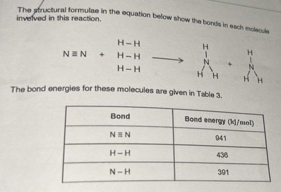 Solved: invelved in this reaction. The structural formulae in the ...