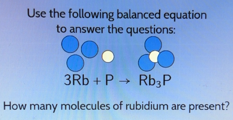 Solved: Use the following balanced equation to answer the questions ...