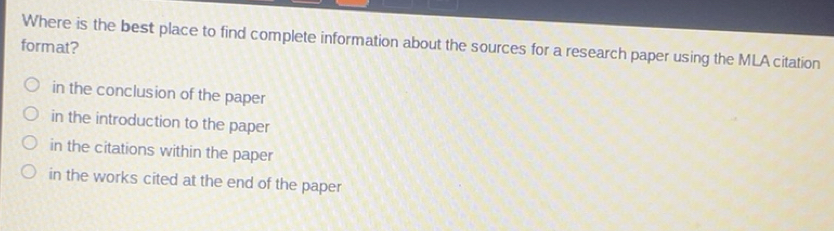 Solved: Where is the best place to find complete information about the ...