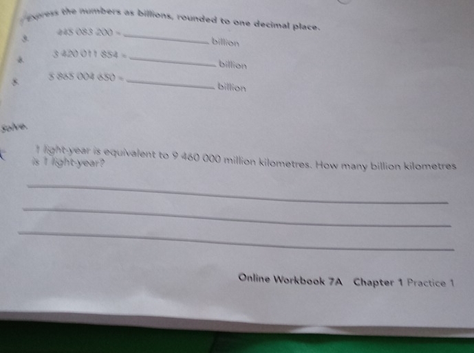 Solved: he numbers as billions, rounded to one decimal place _ 45083200 ...