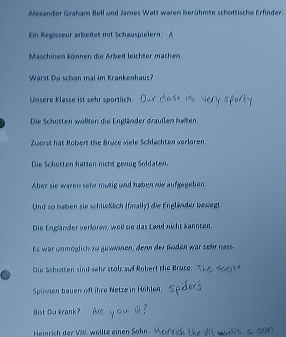 Gelöst:Alexander Graham Bell und James Watt waren berühmte schottische ...
