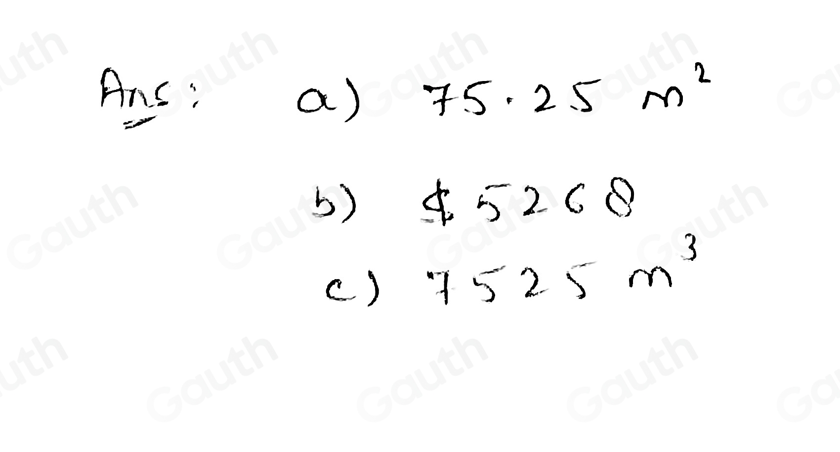 Solved: The diagram shows the design for a concrete driveway. a ...