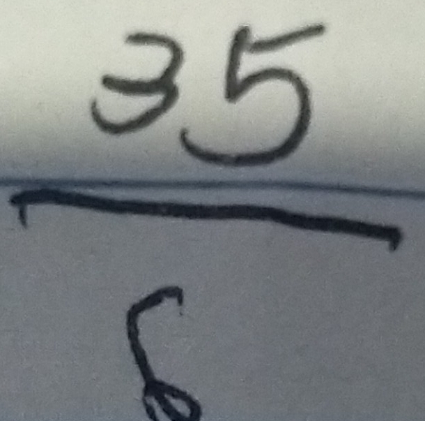 Solved: 35/6 [Math]