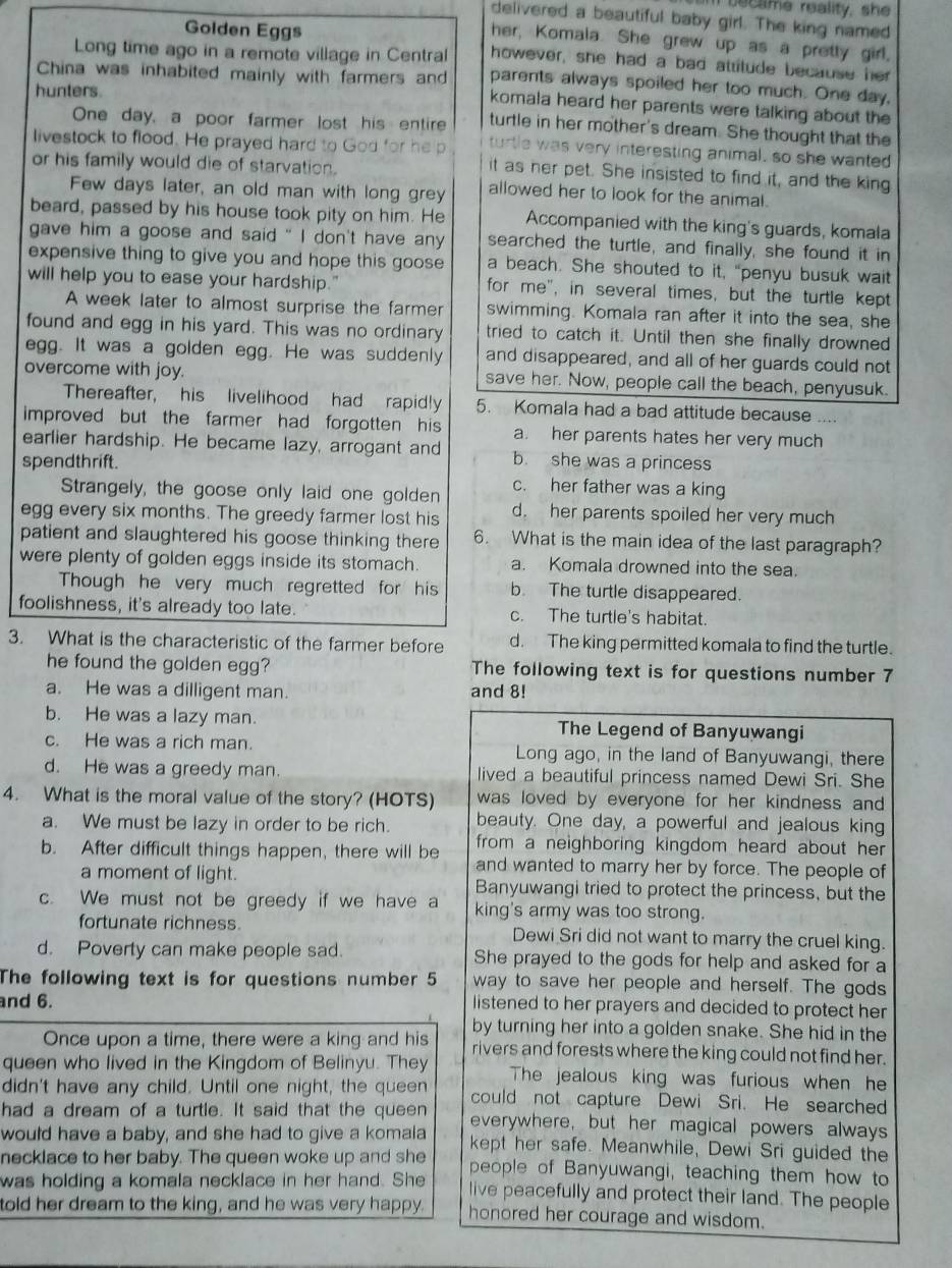 Telah dijawab:became reality, she delivered a beautiful baby girl. The ...