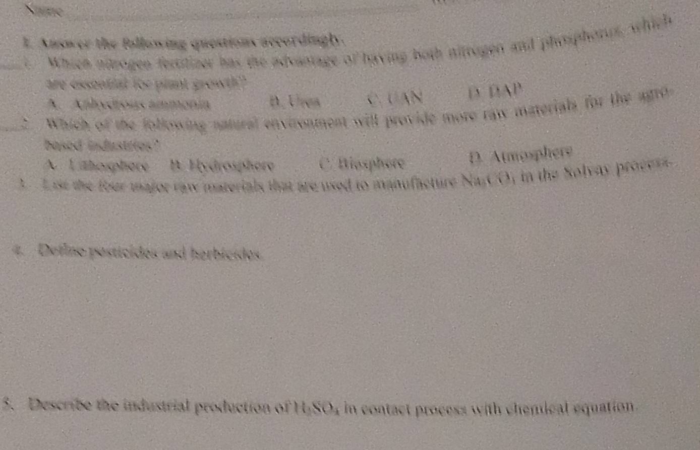Résolu :Answer the following questions accordingly. Which adrogen ...