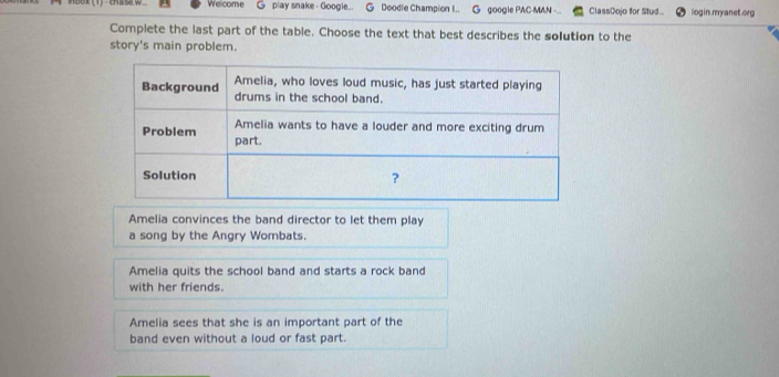 Solved: ok (1) chasew Welcome G play snake - Googie... G Doodle ...