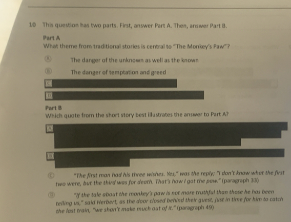Solved: This question has two parts. First, answer Part A. Then, answer ...