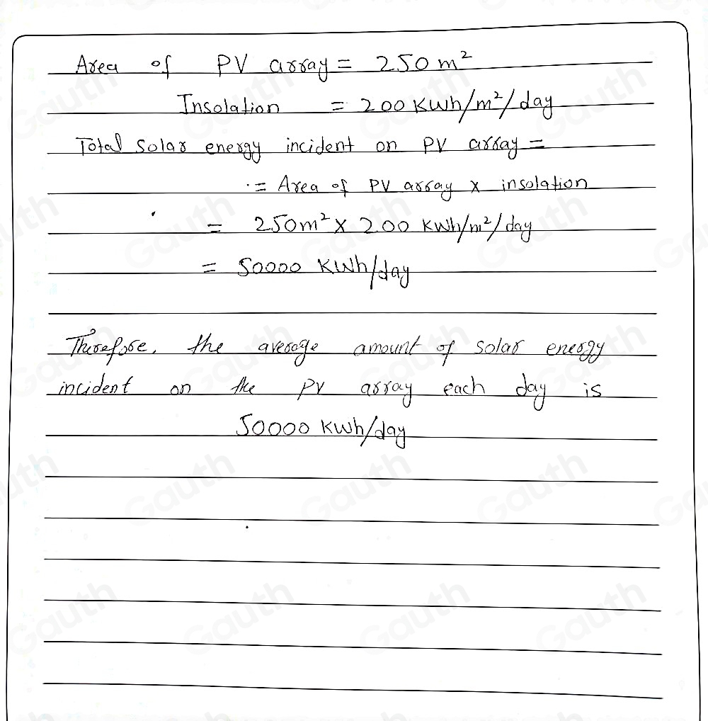 Solved: A grid-connected PV system is placed on the parking lot of the ...