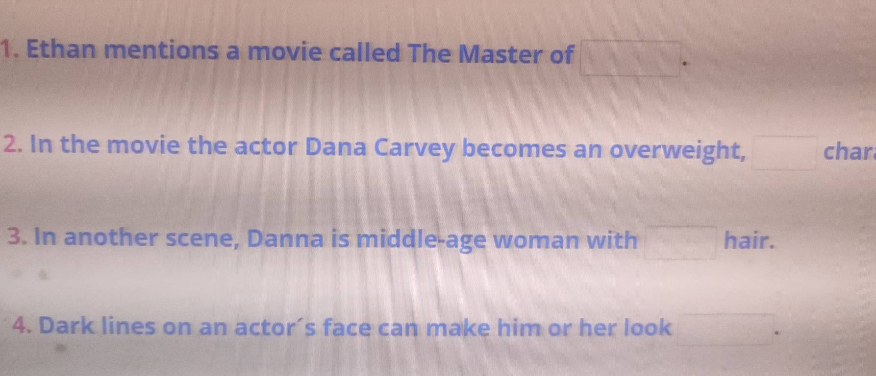 Resuelto:Ethan mentions a movie called The Master of ° 2. In the movie ...