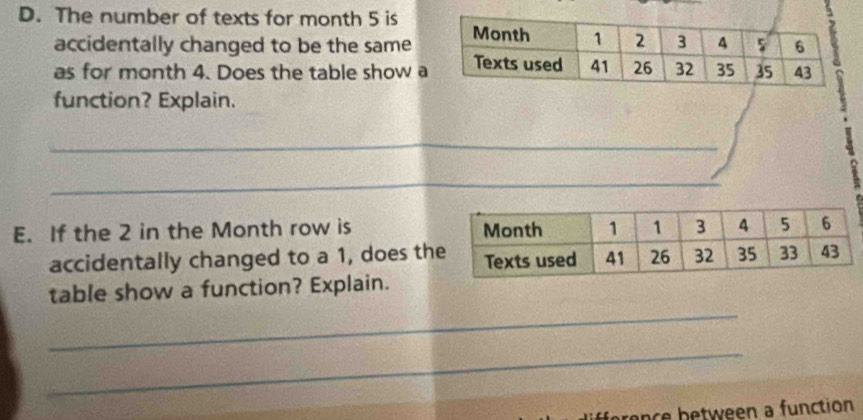 Solved: The number of texts for month 5 is accidentally changed to be ...
