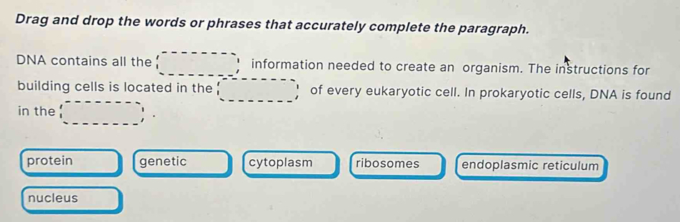 Solved: Drag and drop the words or phrases that accurately complete the ...