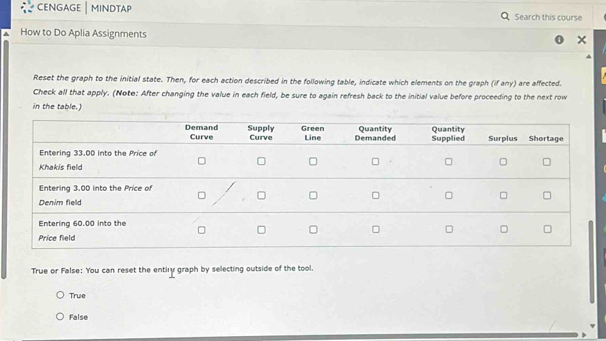 Solved: CENGAGE MINDTAP Search this course How to Do Aplia Assignments ...