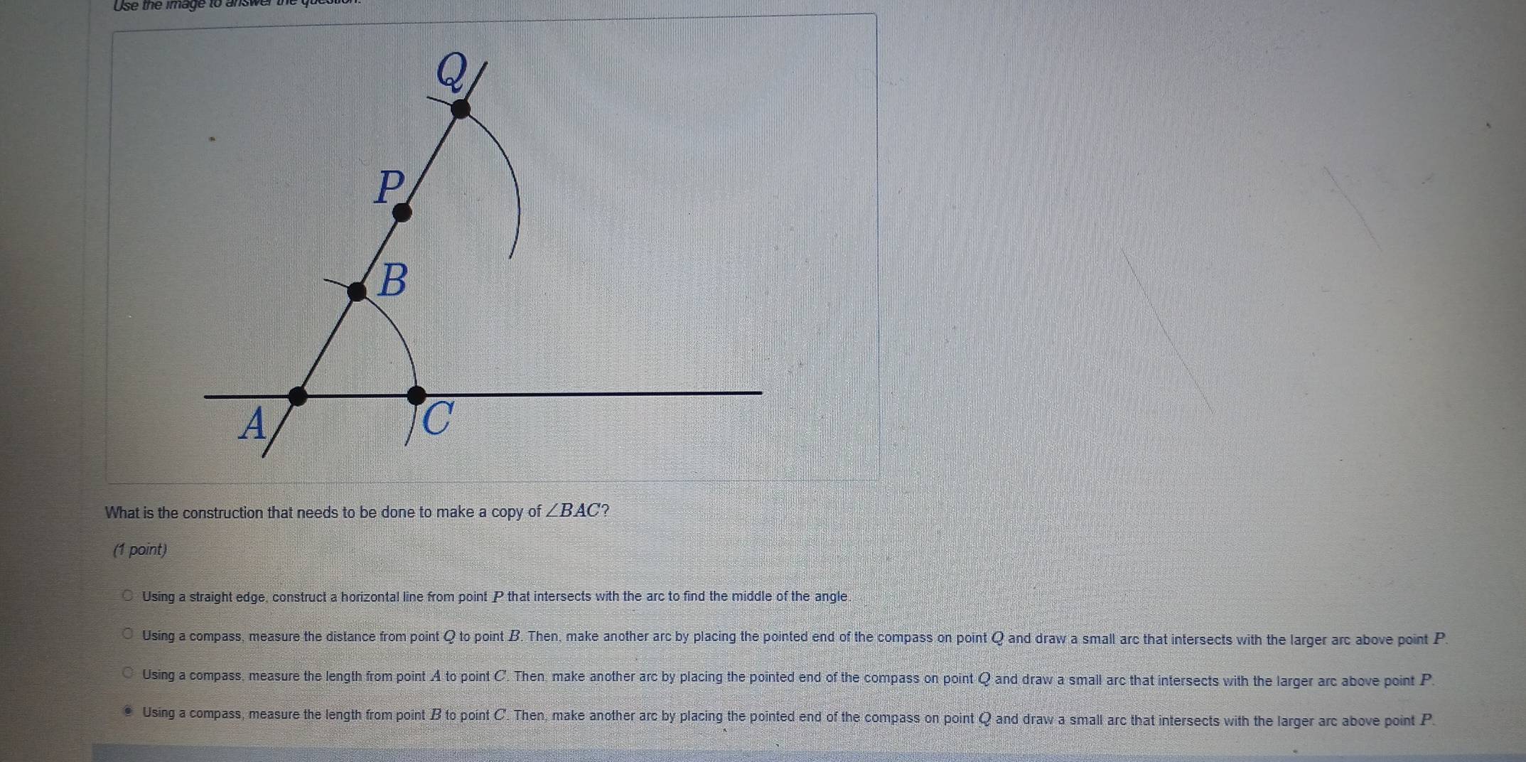 Solved: What is the construction that needs to be done to make a copy ...