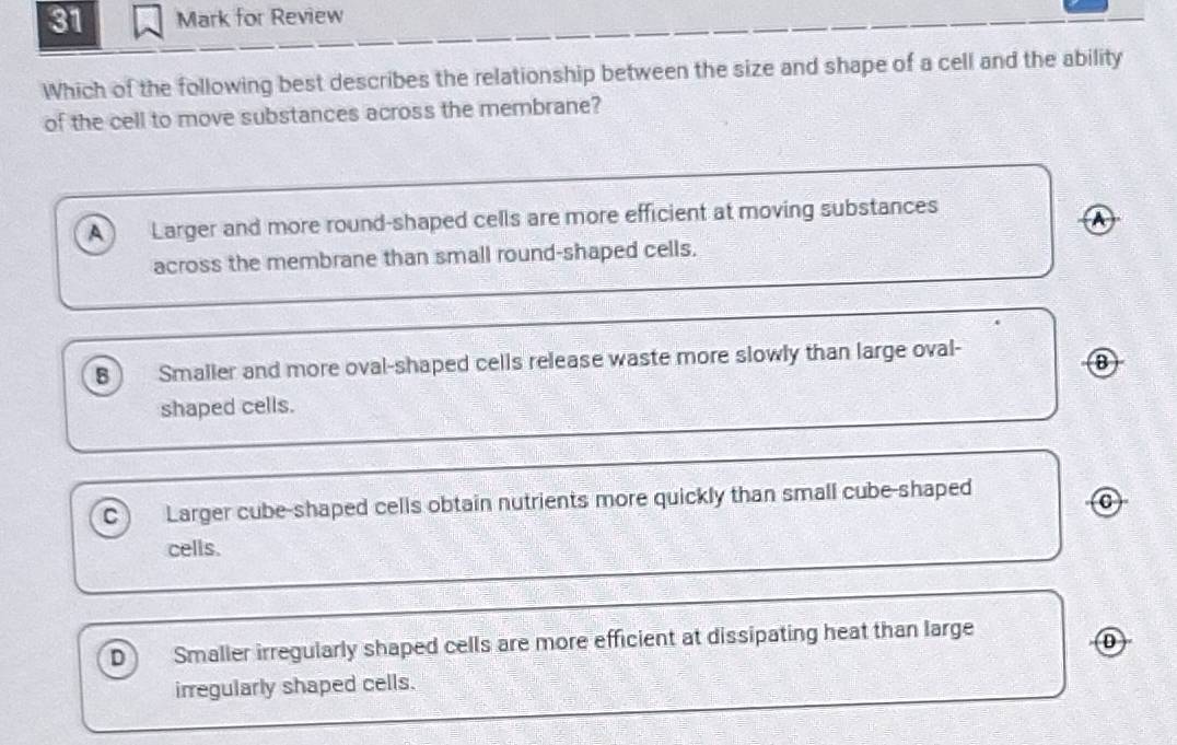 Solved: for Review Which of the following best describes the ...