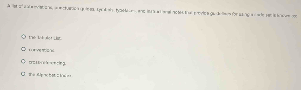 Solved: A list of abbreviations, punctuation guides, symbols, typefaces ...