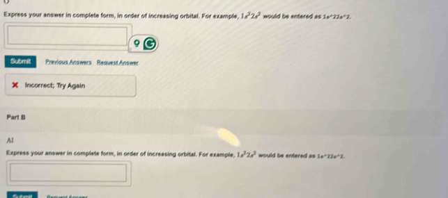 Solved: Express your answer in complete form, in order of increasing ...