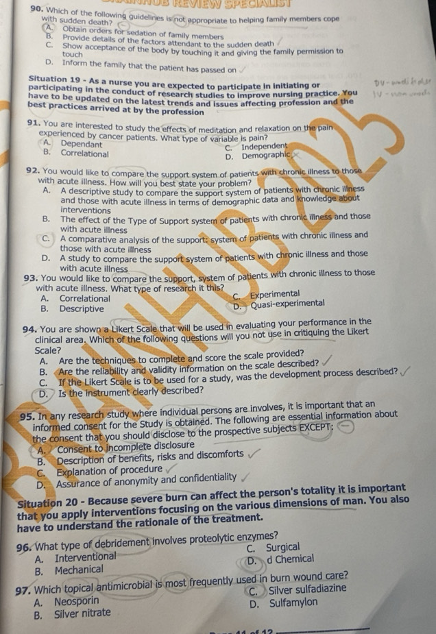 Solved: Which of the following guidelines is not appropriate to helping ...