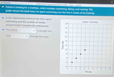 Solved: Heady Understanl Proportional Relationships — Quiz — Level G 49 ...