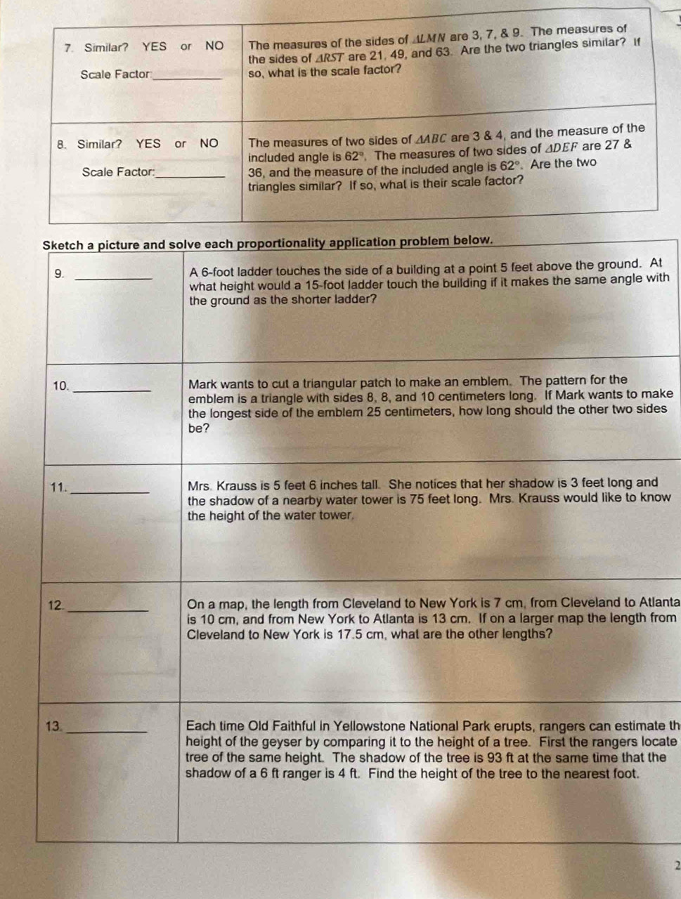 Solved: 9._ A 6-foot ladder touches the side of a building at a point 5 feet above the ground ...