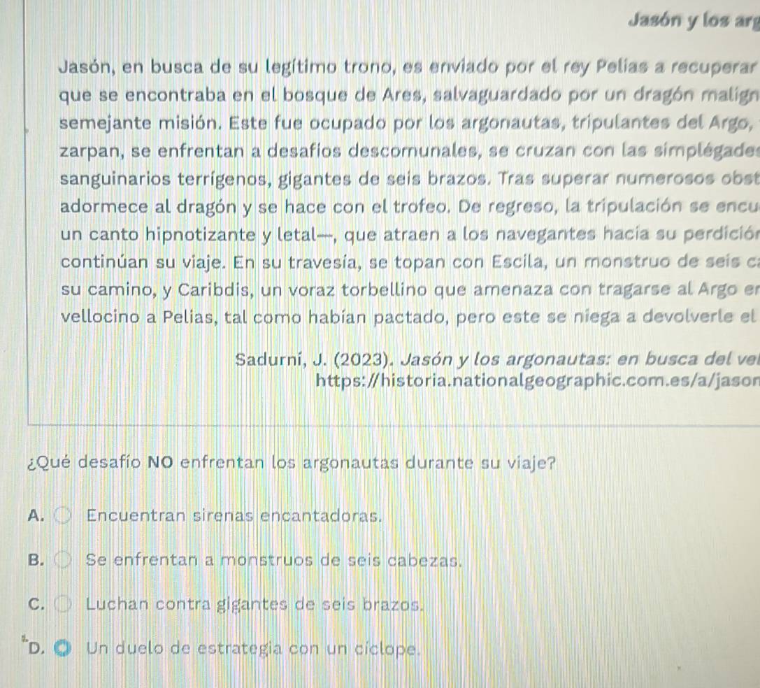 Resuelto:Jasón y los arg Jasón, en busca de su legítimo trono, es ...