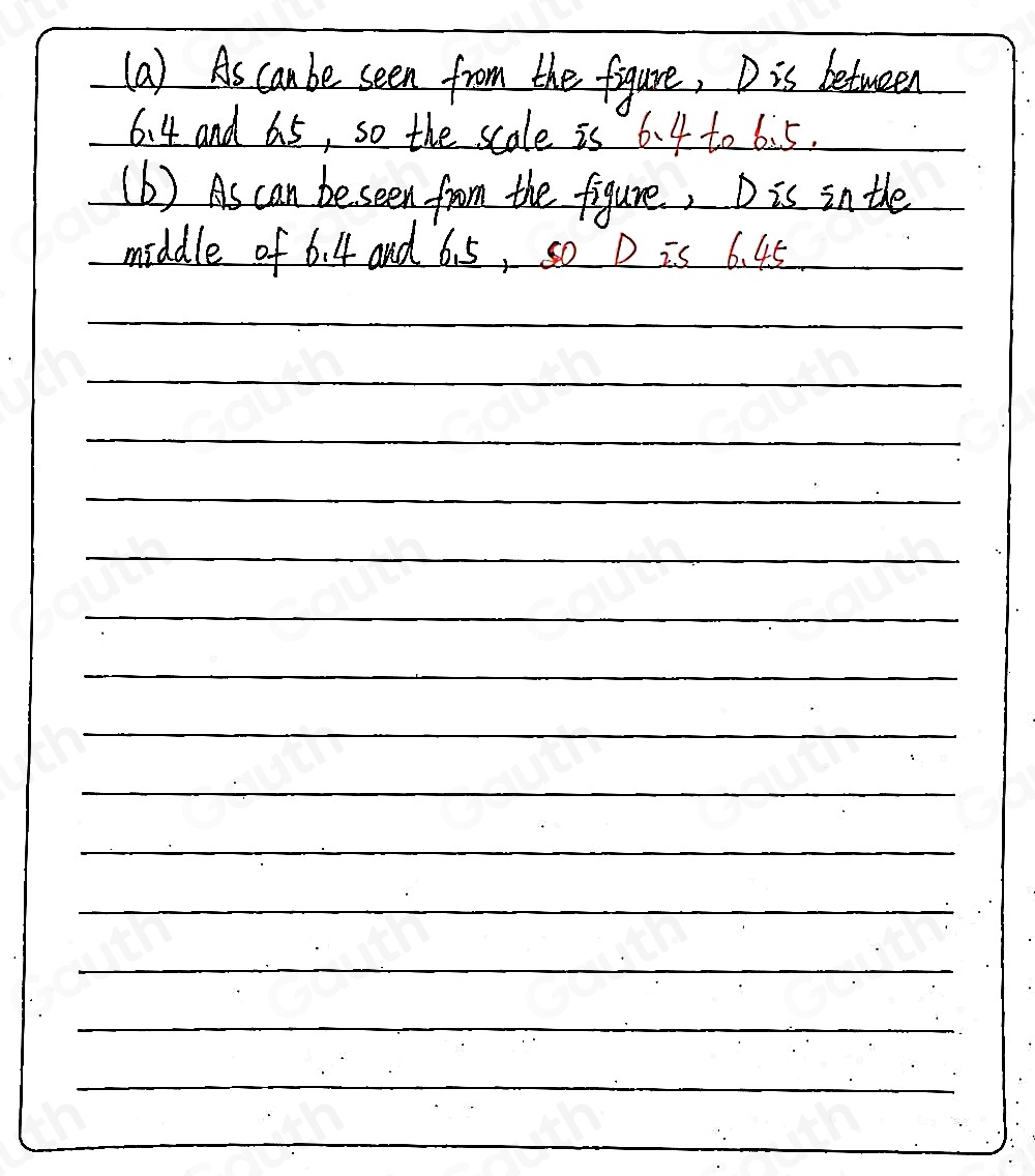 Solved: In the figure below, the region around D has been enlarged ...