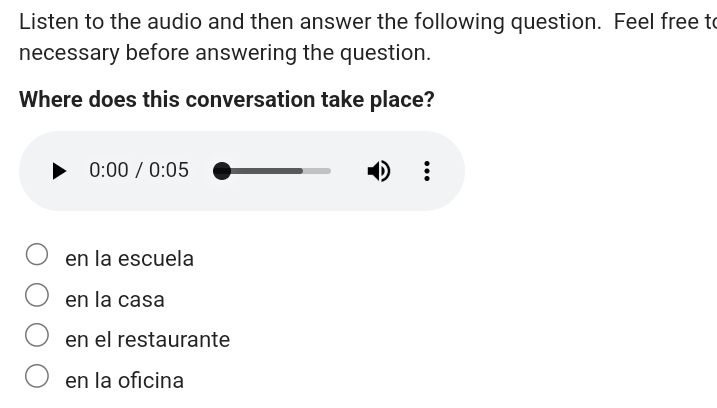 Solved: Listen to the audio and then answer the following question ...
