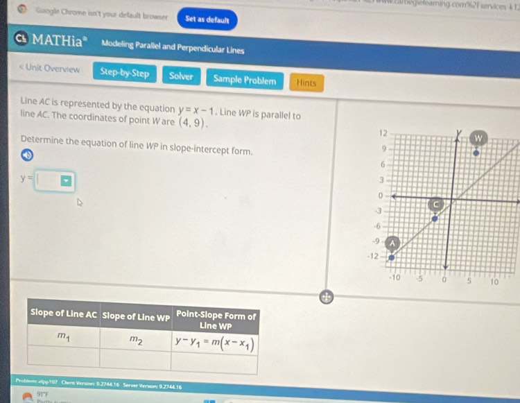 Solved: Ln camegelearing.com%2F services k L Gzogle Chrome isn't your ...