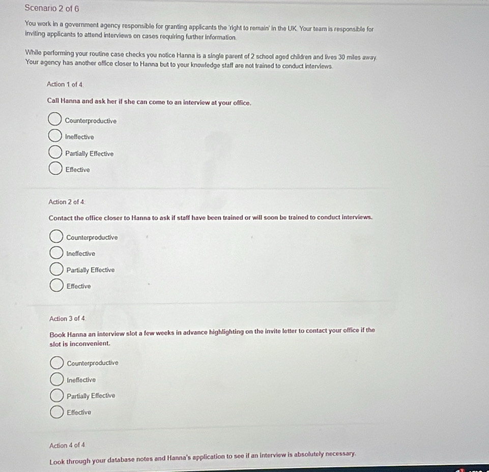 Solved: Scenario 2 of 6 You work in a government agency responsible for ...