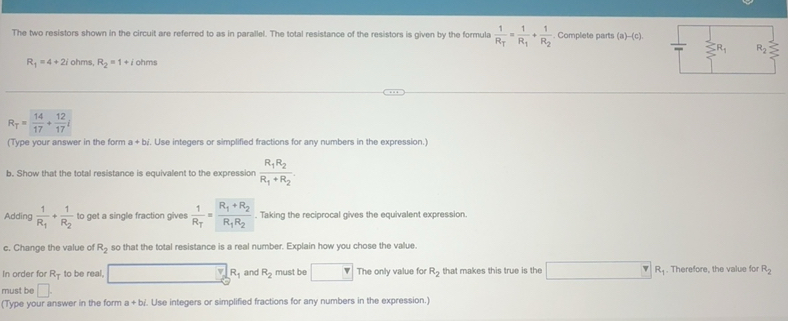 Solved: The two resistors shown in the circuit are referred to as in ...