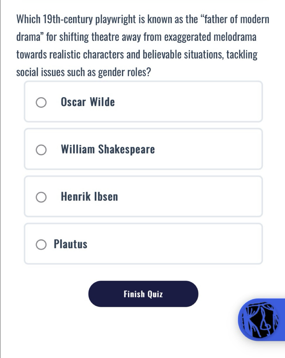 Risolto:Which 19th-century playwright is known as the “father of modern ...