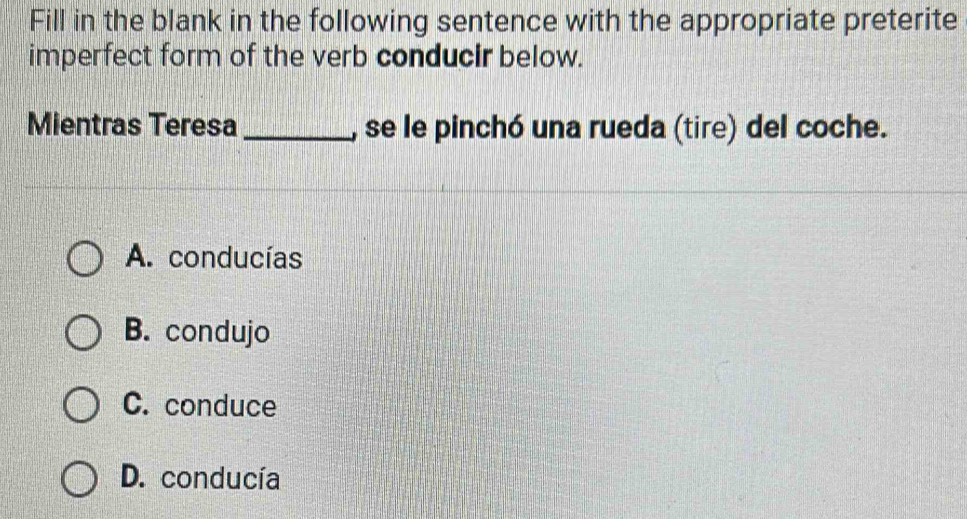 Solved: Fill in the blank in the following sentence with the ...
