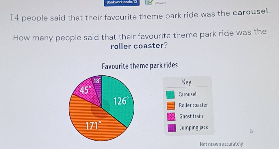 Solved: Bookwork code: 1D allowed 14 people said that their favourite ...