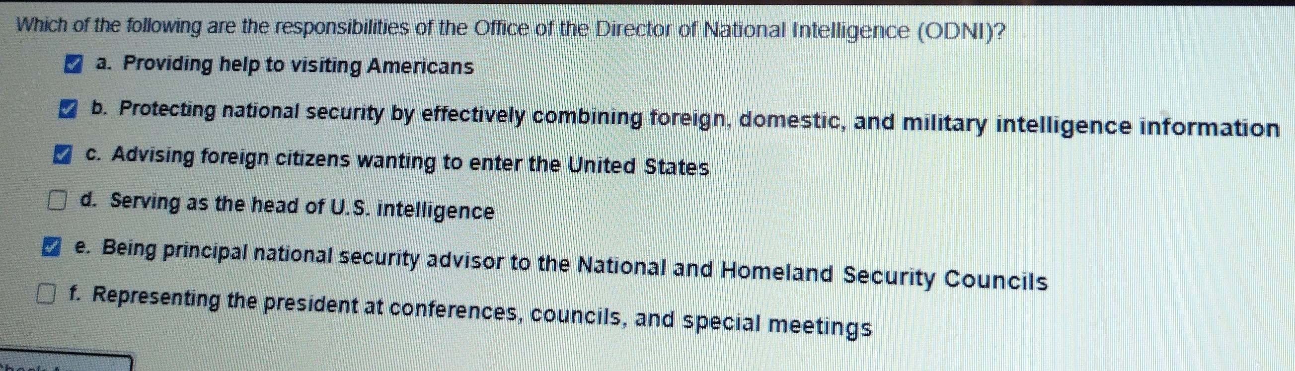 Solved: Which of the following are the responsibilities of the Office ...