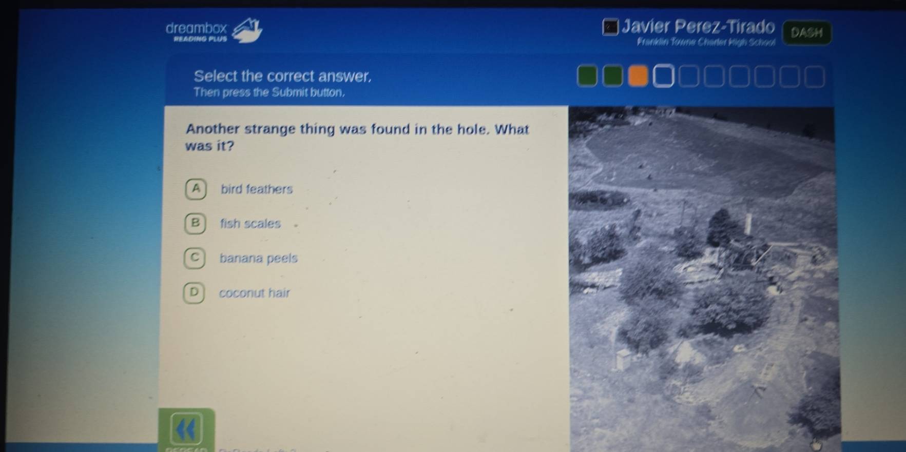 Solved: dreambox Javier Perez-Tirado DASH READING PLUS Franklin Toune ...