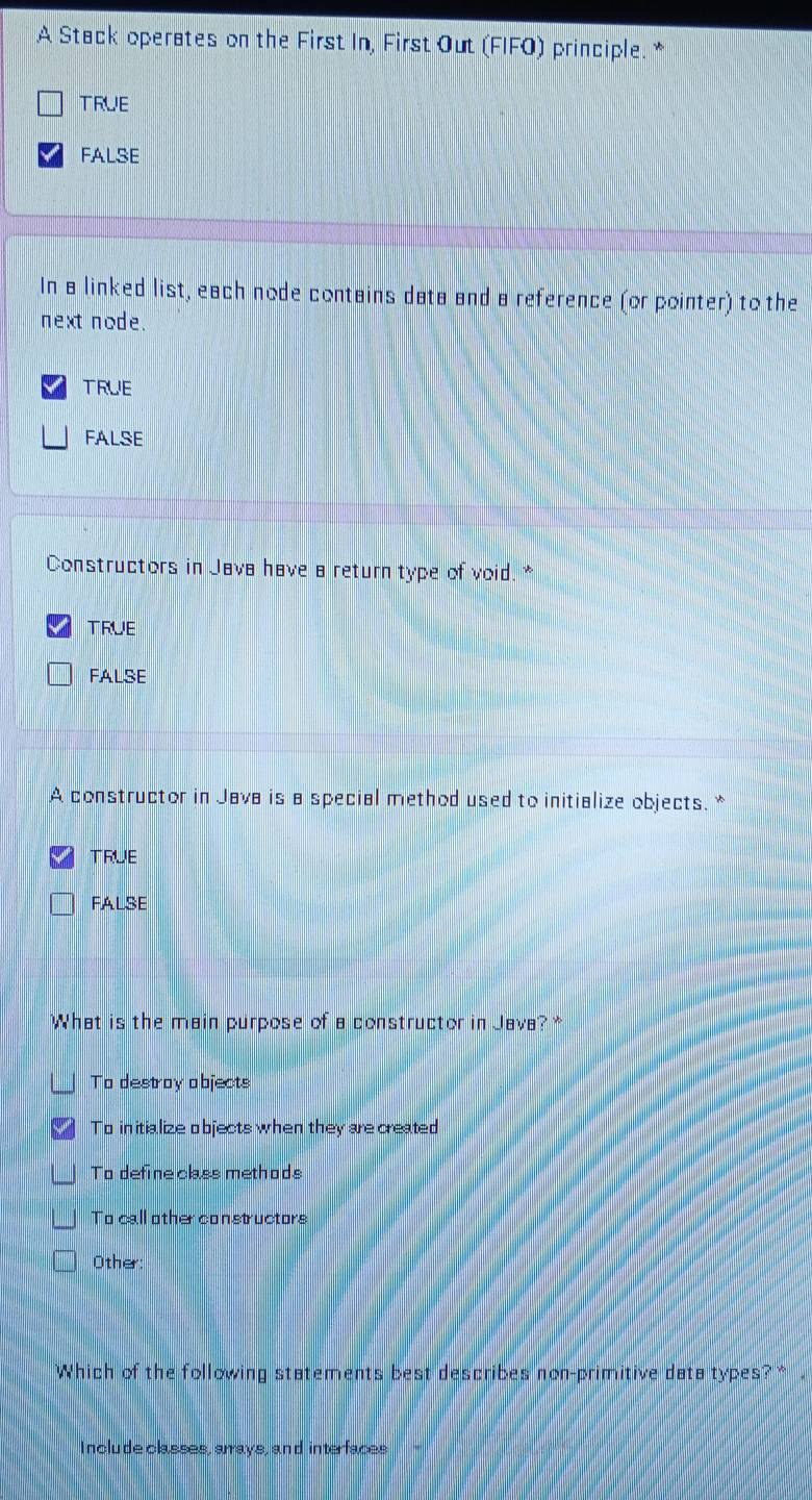 Solved: A Stack operates on the First In, First Out (FIFO) principle ...
