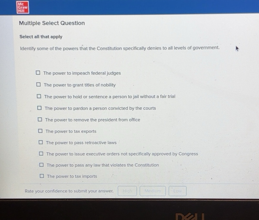 Solved: Mc Graw Hill Multiple Select Question Select all that apply ...