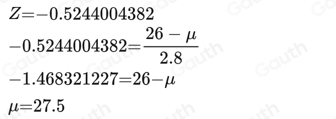 Solved: A variable Y is normally distributed with a standard deviation ...