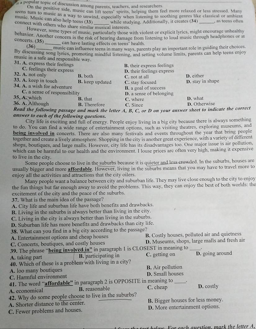 Giải quyết:a popular topic of discussion among parents, teachers, and ...