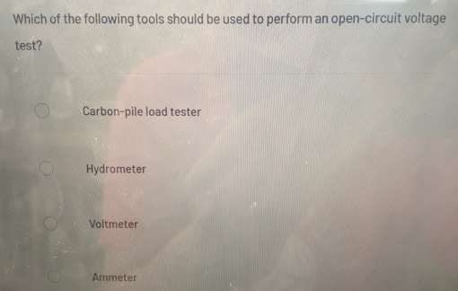Solved: Which of the following tools should be used to perform an open ...