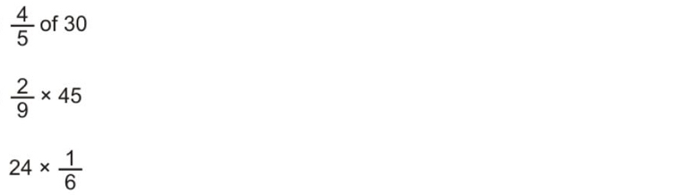 Solved: 4/5 of 30 2/9 * 45 24* 1/6 [Math]