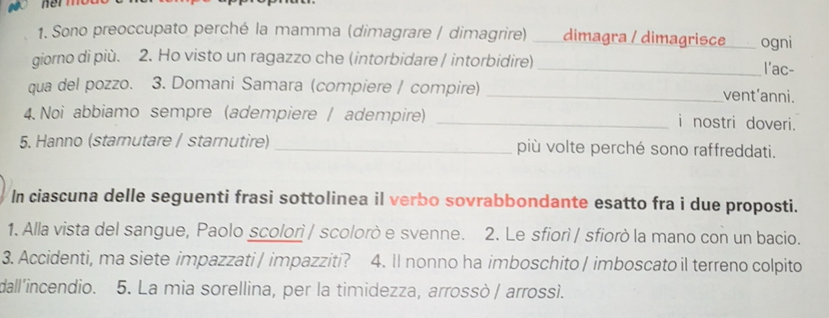 Risolto:Sono preoccupato perché la mamma (dimagrare / dimagrire ...