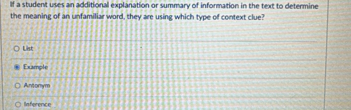 Solved: If a student uses an additional explanation or summary of ...