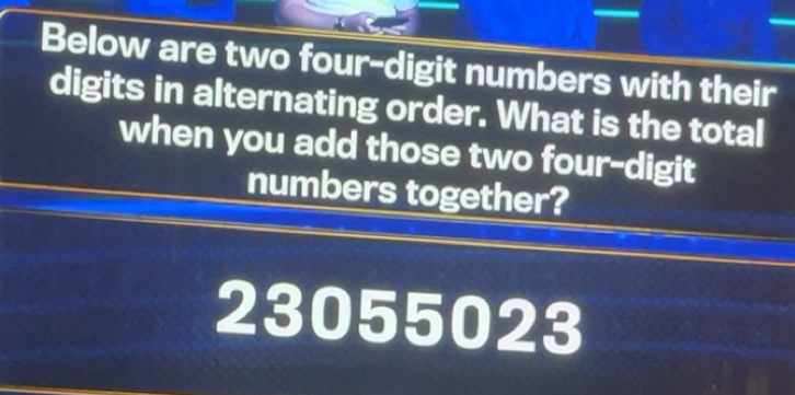 Solved: Below are two four-digit numbers with their digits in ...