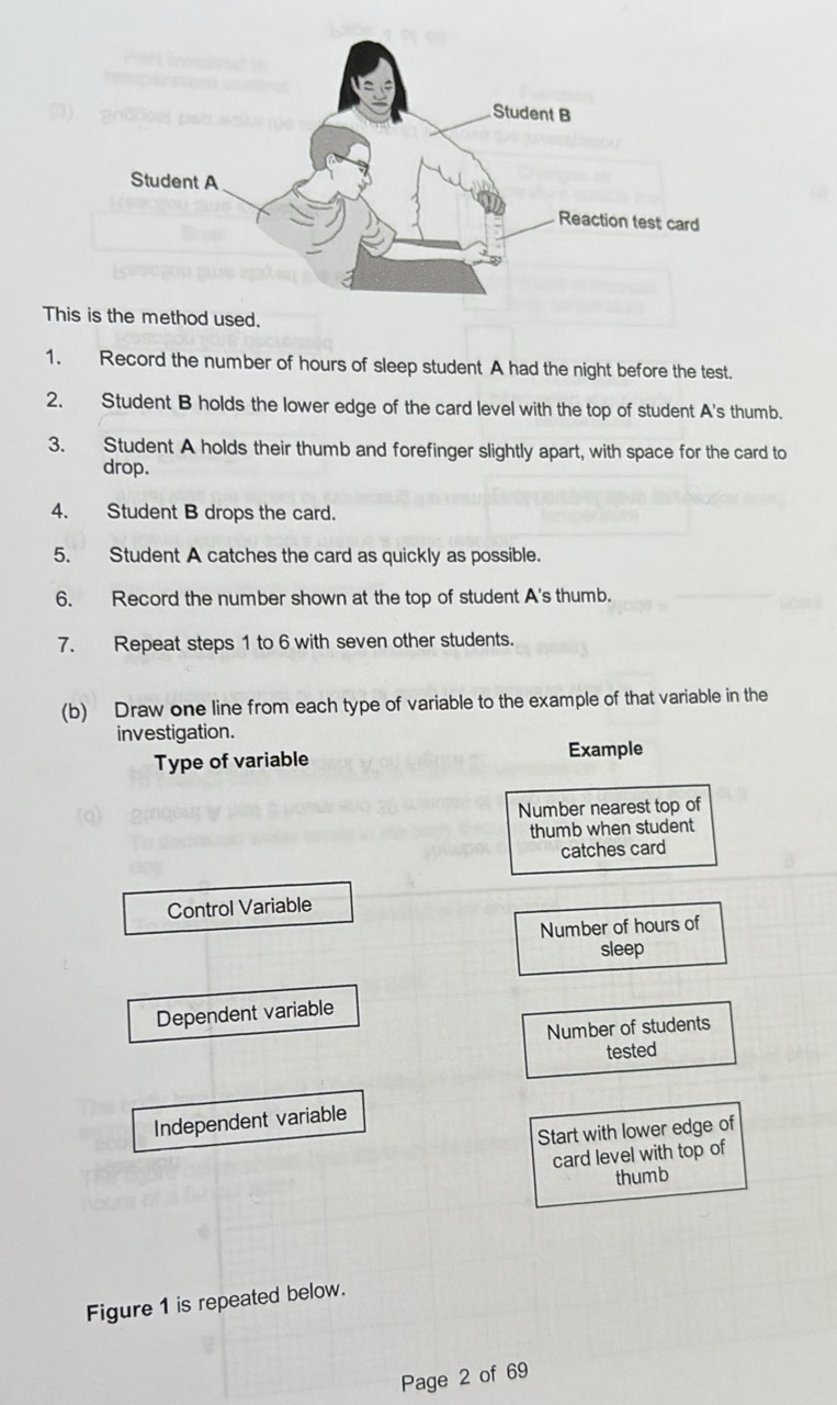 Solved: This is the method used. 1. Record the number of hours of sleep ...